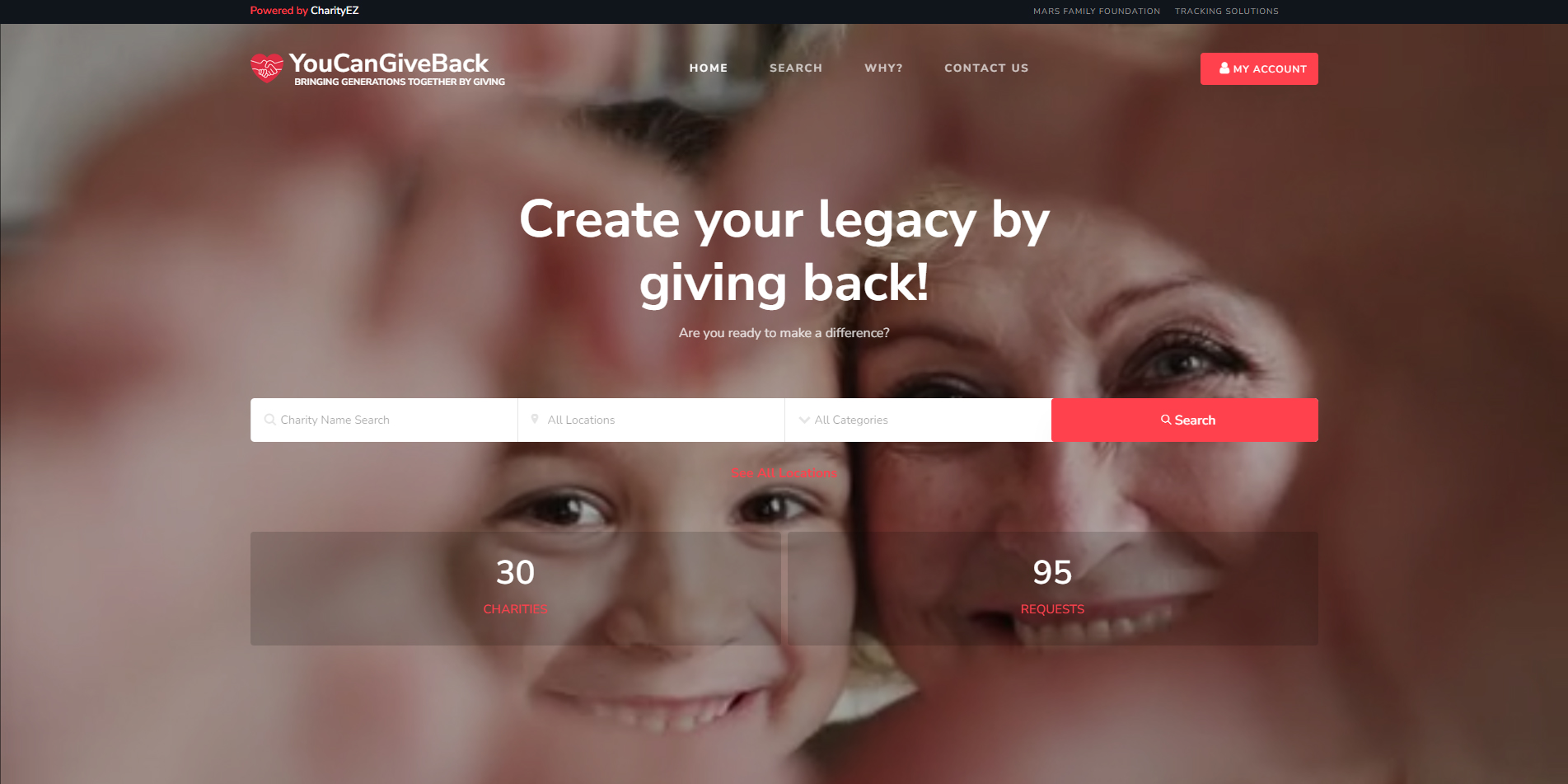 YouCanGiveBack - Bringing generations together by giving